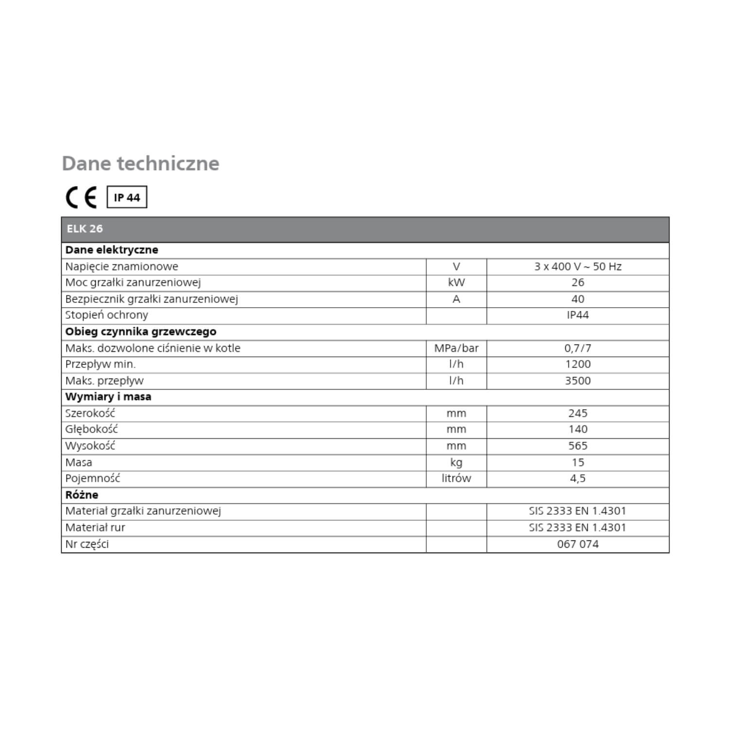 Kocioł elektryczny NIBE ELK 26 | RED Instal - CENTRUM INSTALACJI