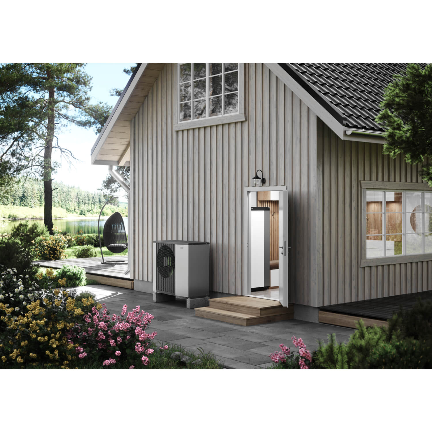 Pompa ciepła powietrzna monoblok NIBE S2125-12 | RED Instal - CENTRUM INSTALACJI